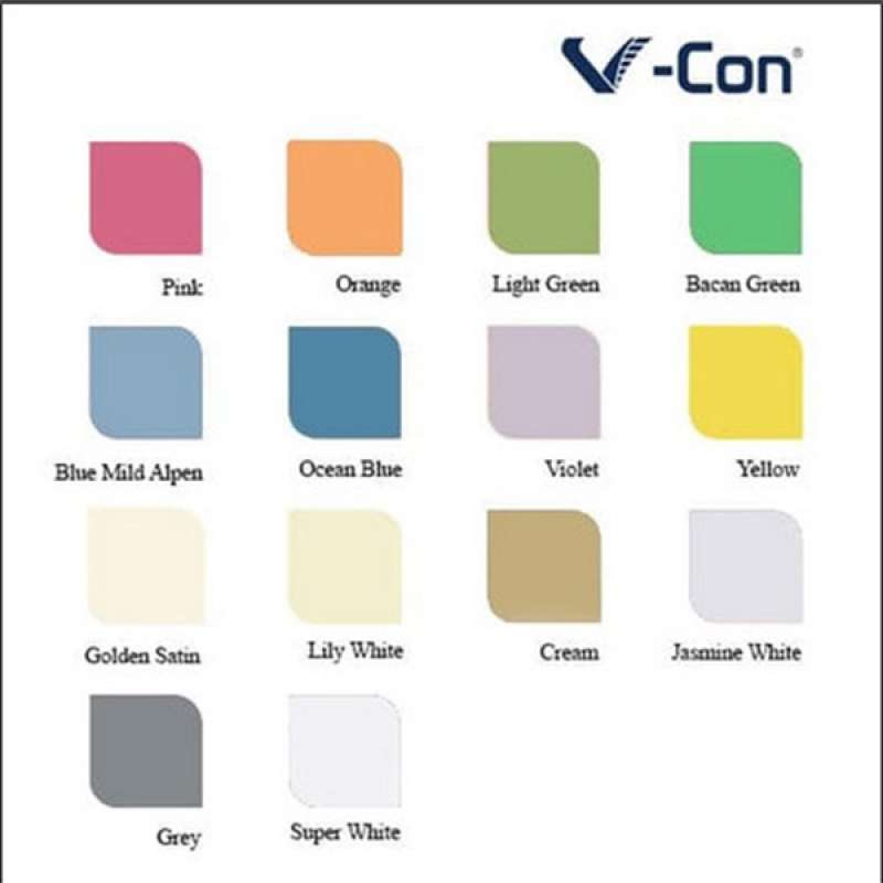 Jual Vendopaint V-Con Interior Cat Tembok Jasmine White 20 kg di Seller ...
