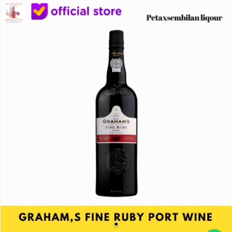 Jual GRAHAM'S FINE RUBY Port di Seller Queen liquor - Glodok, Kota ...