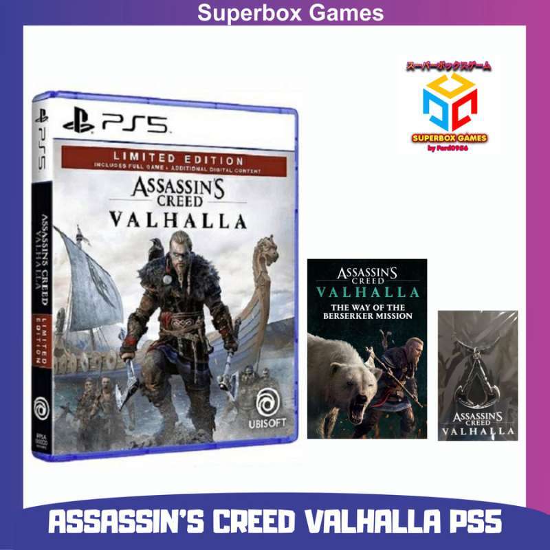 Jual Ps5 Assassins Creed Valhalla Limited Edition Assassins Creed