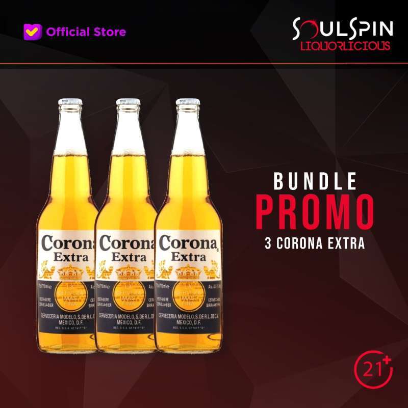 Jual Corona Extra Beer Bir 355 ml [ 3 botol ] di Seller SOULSPIN ...