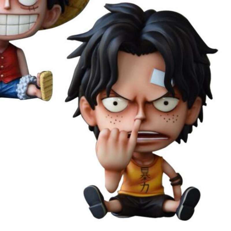 Jual Action figure One Piece Monkey confident Luffy GK mini Portgas D ...