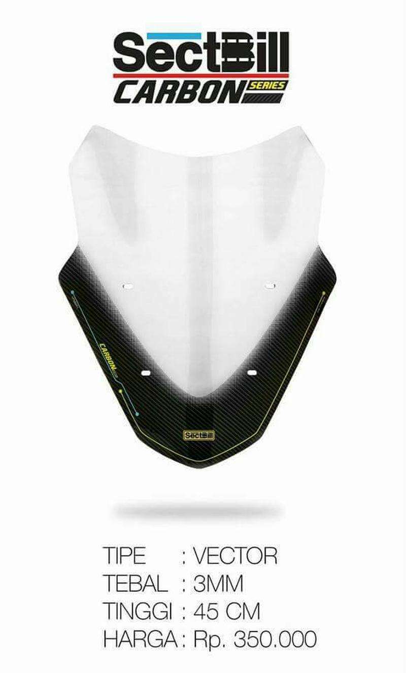 Jual SECTBILL Winshild Yamaha Nmax Vector Visor Yamaha Nmax Vector di ...
