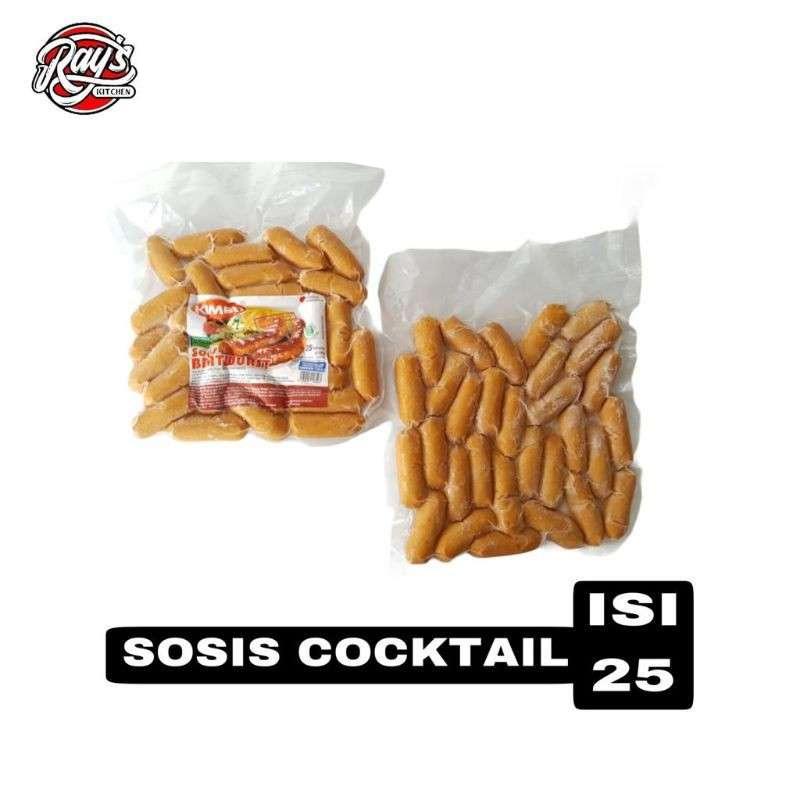 Promo Kimbo Sosis Sapi Cocktail Bratwurst 500gr 25pcs Diskon 10% di ...