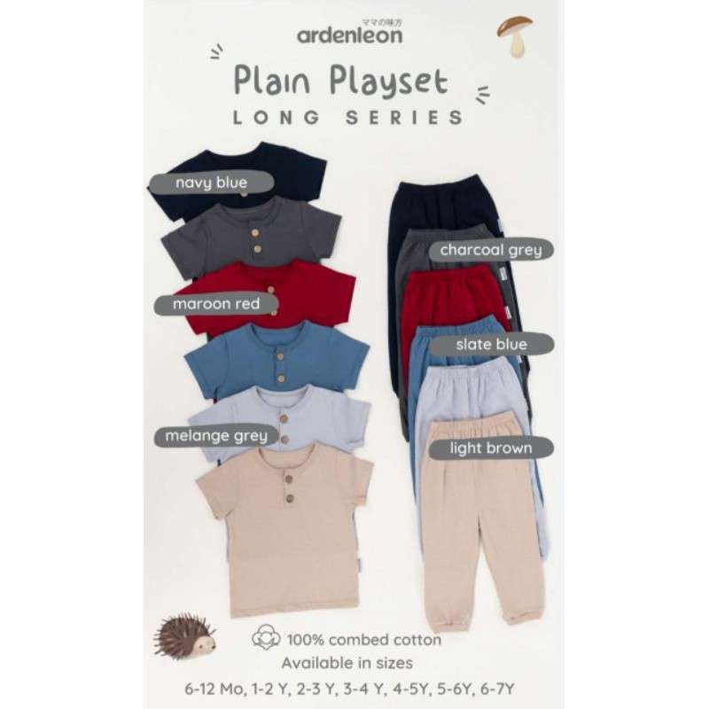Jual Ardenleon Plain Playset Long Series 6 bulan - 7 tahun ...