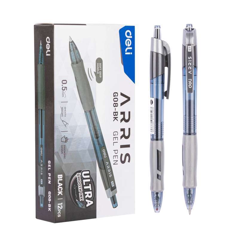 Jual Pulpen DELI ARRIS Gel Pen 0.5mm - G08 di Seller TG JKT Megastore ...