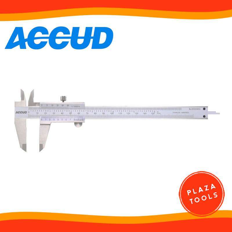 Jual Sigmat Jangka Sorong Manual 12 Inch ACCUD Vernier Caliper 12 di Seller Plaza Tools ...