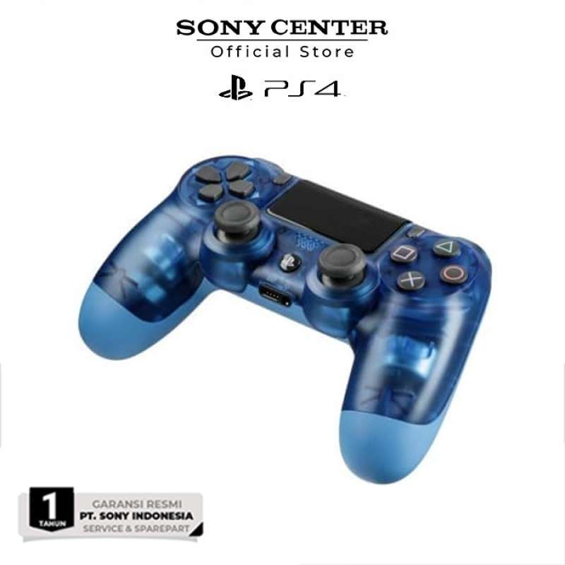 Jual SONY CENTER PS4 DUALSHOCK4 WIRELESS CONTROLLER GRAY BLUE CUH ...