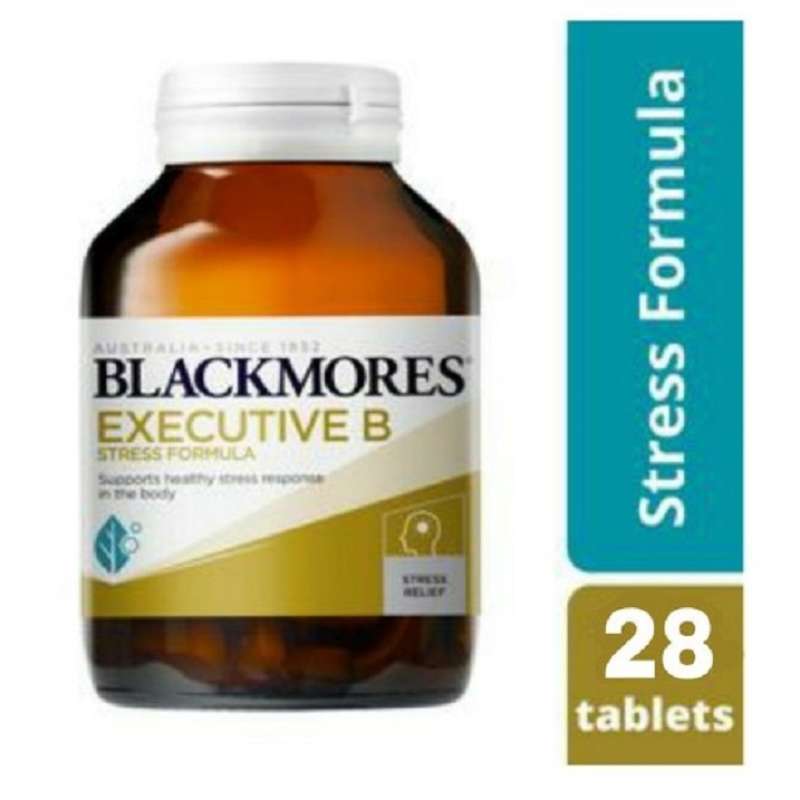 Jual Blackmores Executive B Stress Formula 28 Tablets - Made in ...