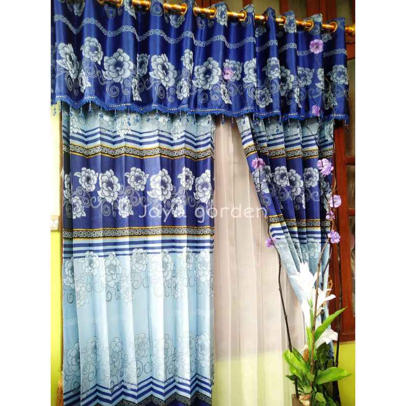 Jual gorden - Biru L 3m X 220cm di Seller Gorden store - Blawe, Kab ...
