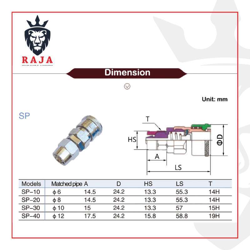 Jual Quick Coupler 30 Sp Kompresor Angin Di Seller Raja Sparepart ...