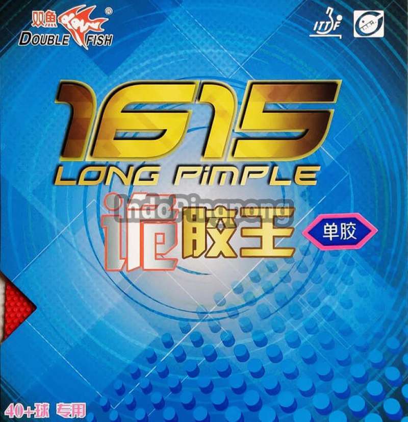 Jual Double Fish 1615 Monster OX - Long Pips Rubber Bintik Bertahan ...