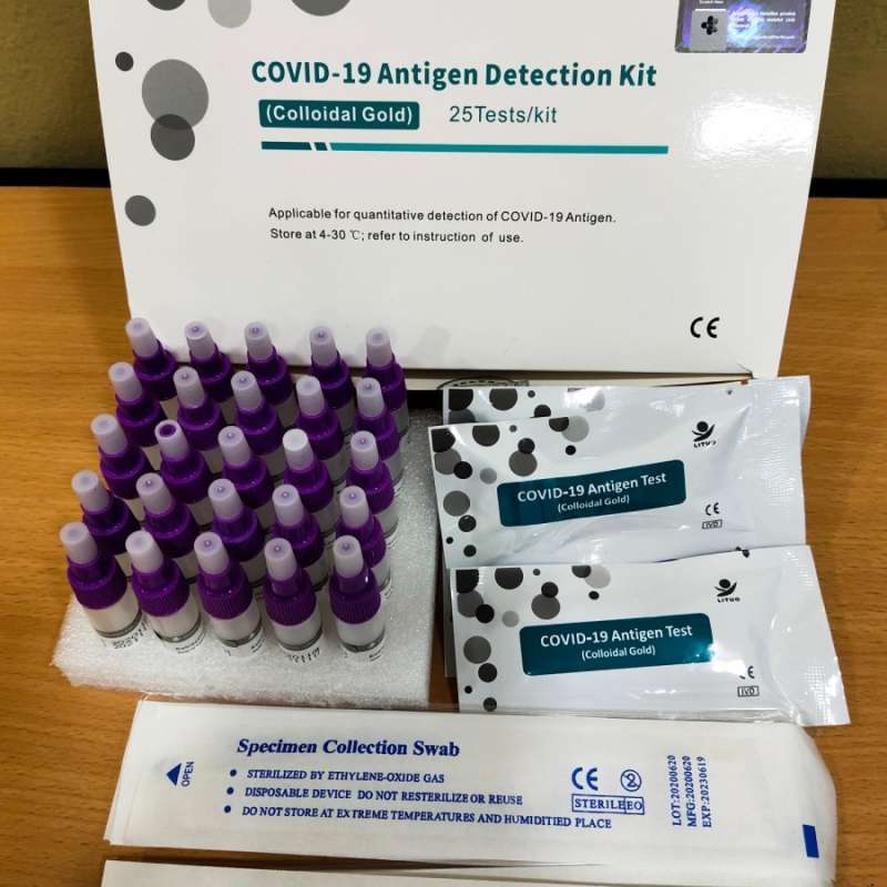 Promo CLUNGEN LITUOP DAN TAISAN SWAB ANTIGEN ECERAN ISI 5 Diskon 13% di ...