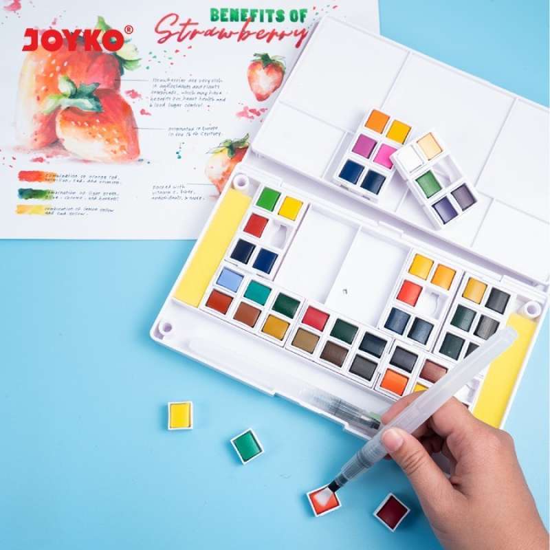 Jual Cat Air - Joyko Watercolor 48 Warna Di Seller Arte Store - Poris ...
