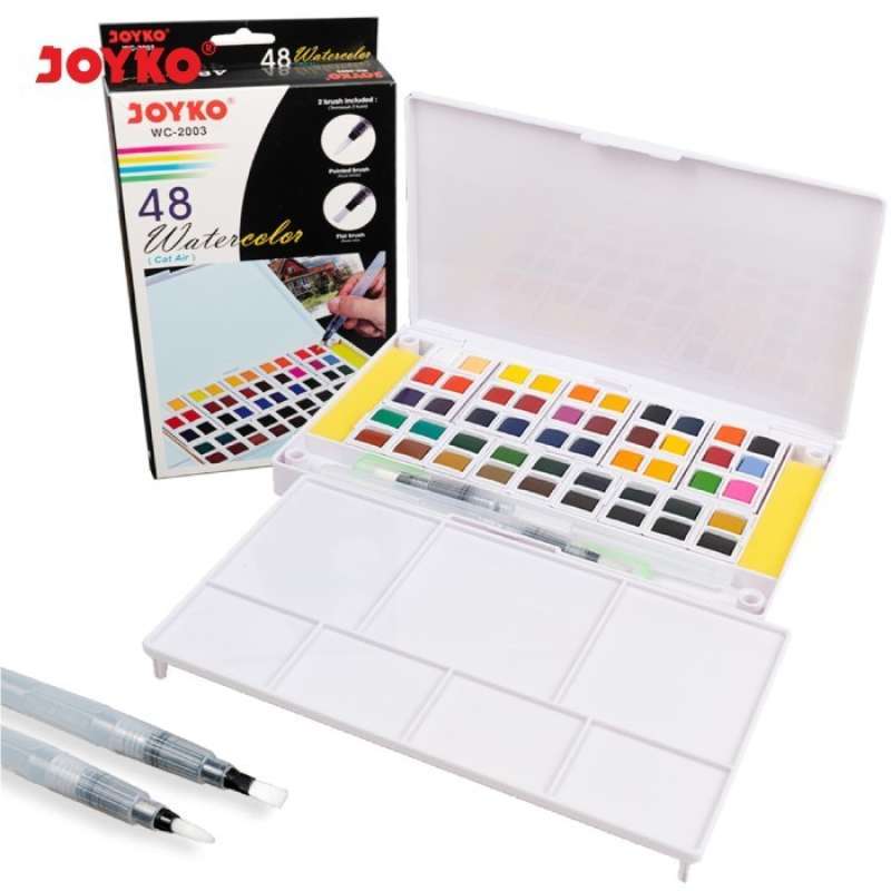 Jual Cat Air - Joyko Watercolor 48 Warna Di Seller Arte Store - Poris ...