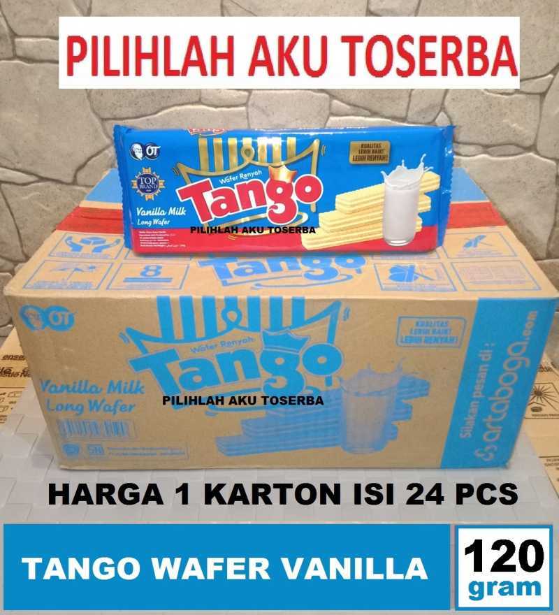 Jual Tango Wafer VANILLA 130 gr - ( HARGA 1 KARTON ISI 24 PCS ) di ...