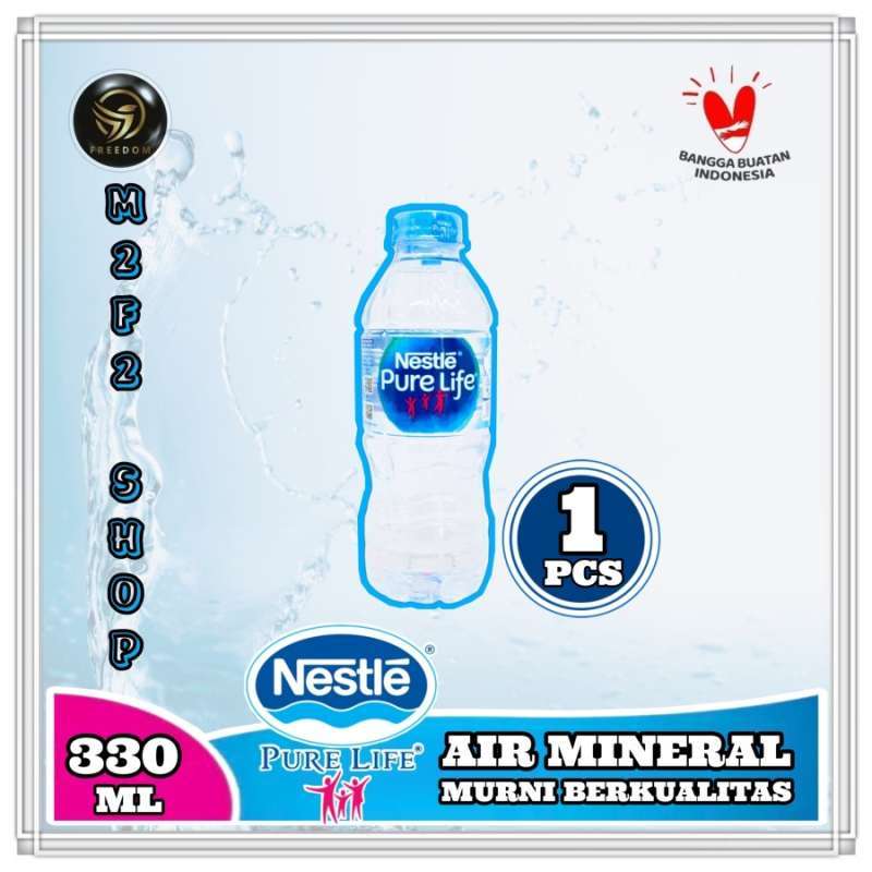 Promo Air Mineral Nestle Pure Life Botol Mini - 330 ml (Kemasan Satuan ...