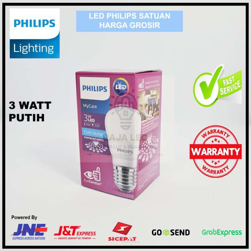 Jual LAMPU LED PHILIPS 3 WATT PUTIH di Seller RAJA LED - Angke, Kota ...