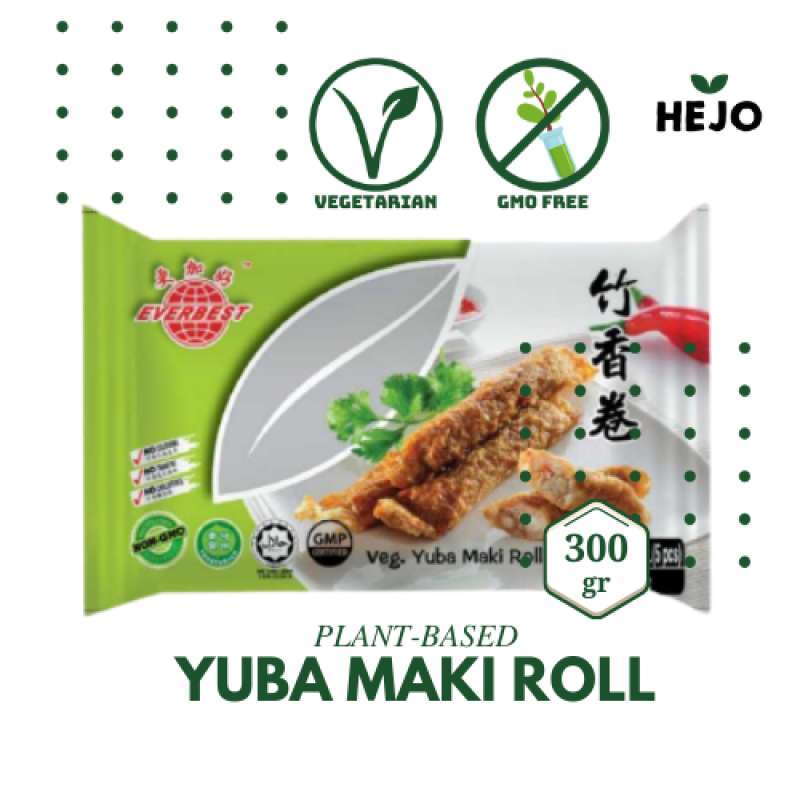 Jual Everbest - Vegetarian Yuba Maki Roll 300 gr - Lumpia Udang Seafood ...