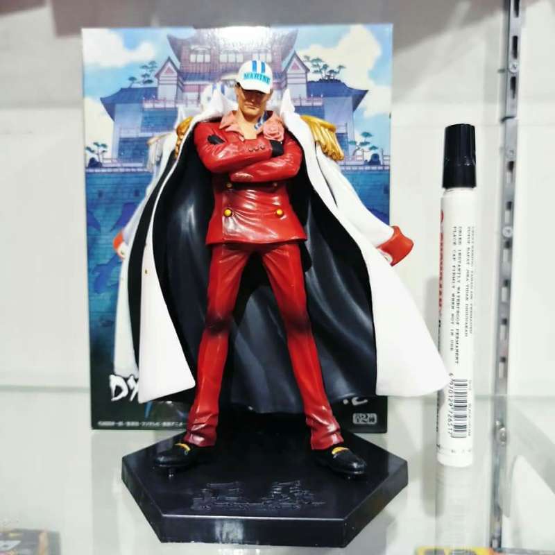 Jual mainan static figure admiral sakazuki akainu one piece tinggi ...