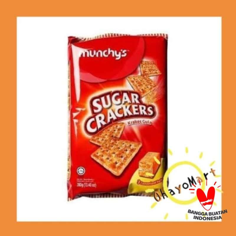 Jual Munchys Sugar Crackers / Munchy's Kraker Gula / Biskuit Gula ...