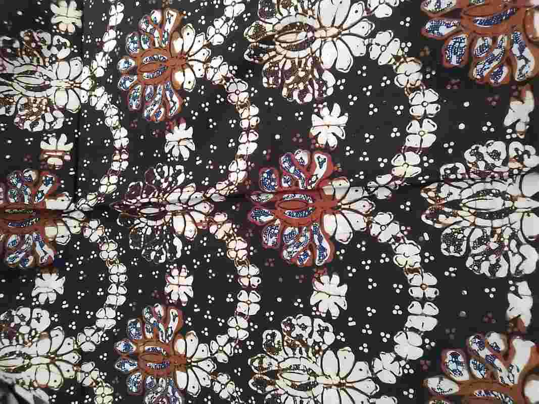 Jual Kain Batik Sogan Jogja Melati Secontong Di Seller Balebatik ...
