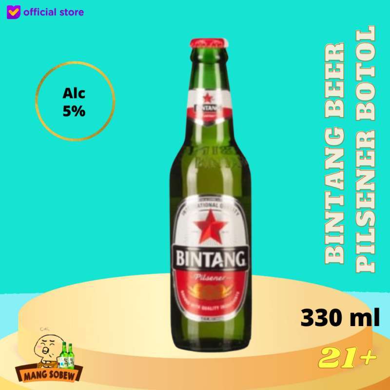 Jual Beer Bintang Pilsener Pint 330 ML di Seller MangSobew - Petukangan ...