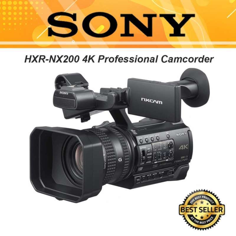 Promo Sony Hxr-nx200 4k Professional Camcorder Sony Nx200 Nx 200 ...
