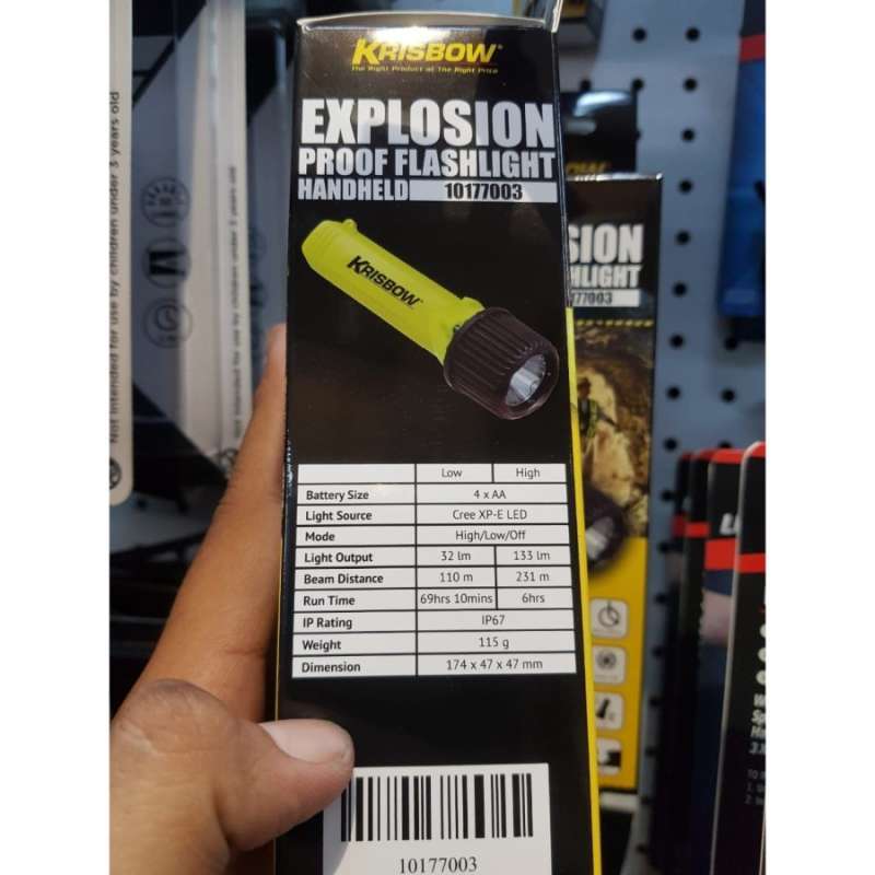 Jual Krisbow Explosion Proof Senter Led / Krisbow Senter Led Tahan ...