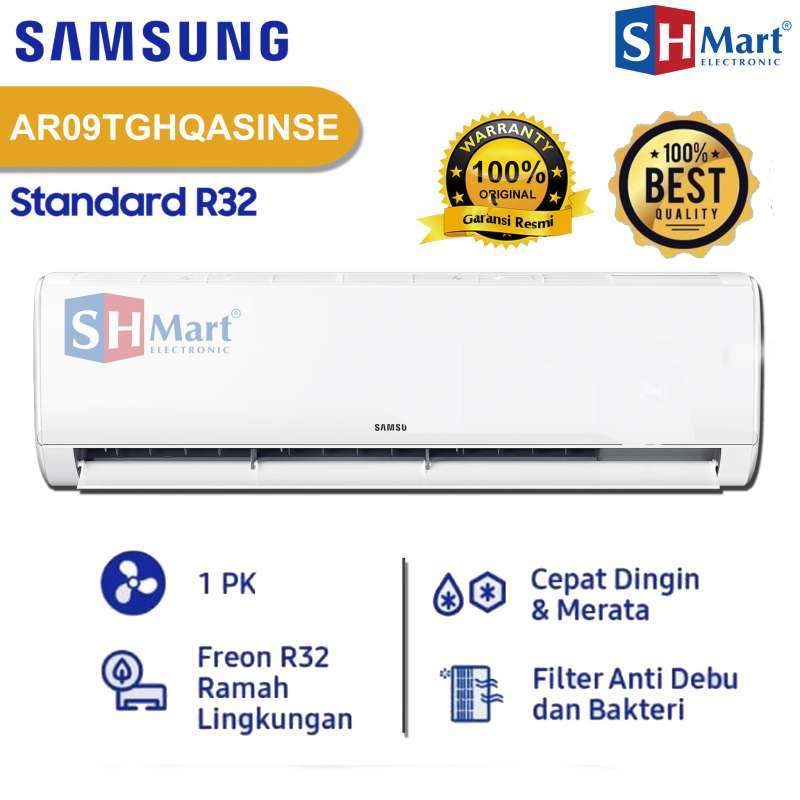 Jual Ac Samsung 1 Pk Standard Ar09tghqasinse Freon R32 824 Watt (medan ...
