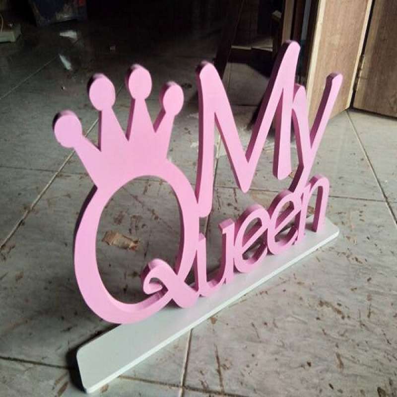 Jual Wood Letter /tulisan Kayu /wooden Name /huruf Kayu 9mm Di Seller ...