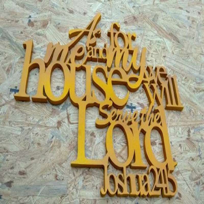 Jual Wood Letter /tulisan Kayu /wooden Name /huruf Kayu 9mm - -- 15cm ...