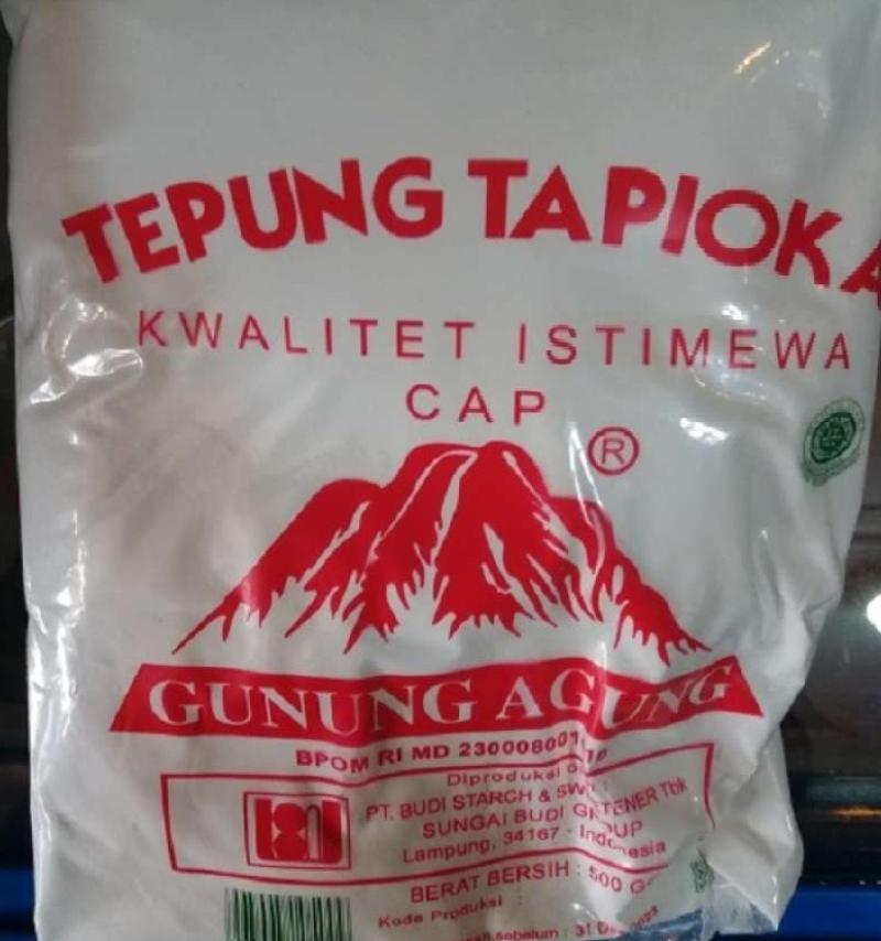 Jual Tepung Tapioka Gunung Agung Tepung Sagu Gunung Agung 500gr Di ...