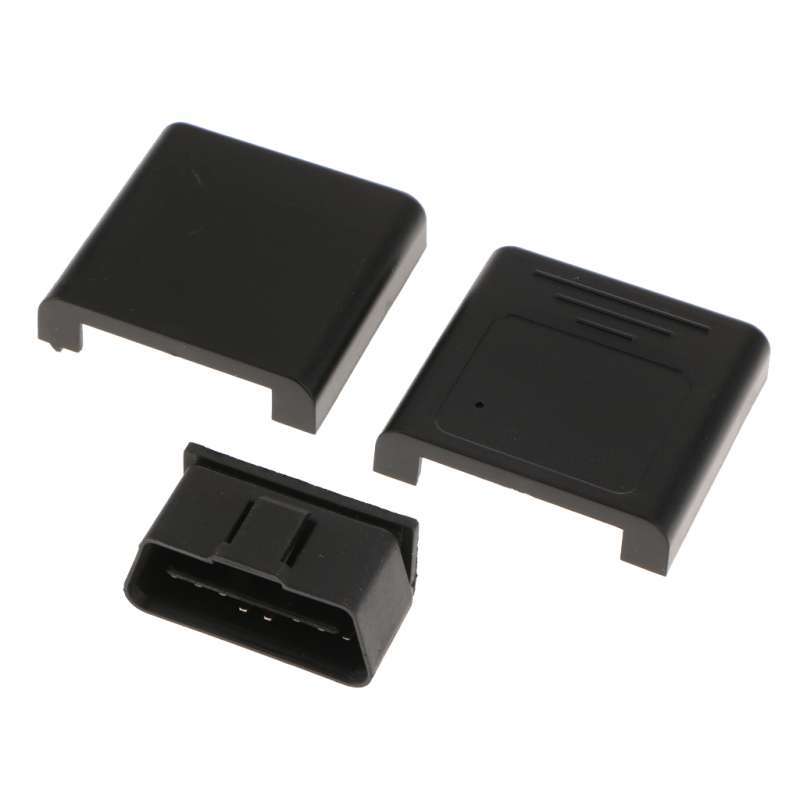 Promo 16 Pin Male Shell Diagnostic Adaptor Connector Plug Cable OBD2 ...