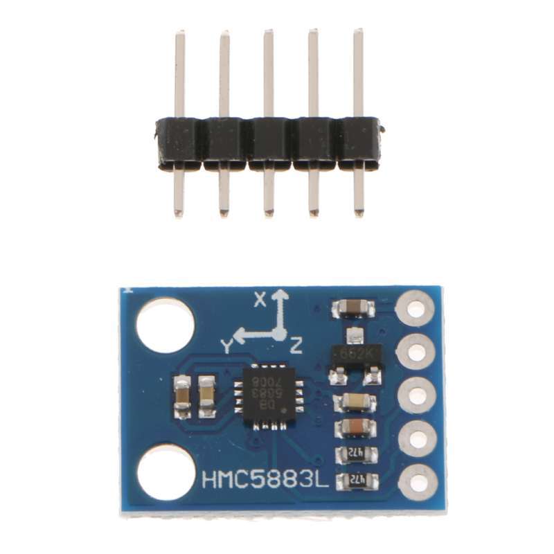 Jual 3.3v/5v Hmc5883l 3-axis Compass Magnetometer Sensor Module For Iic ...