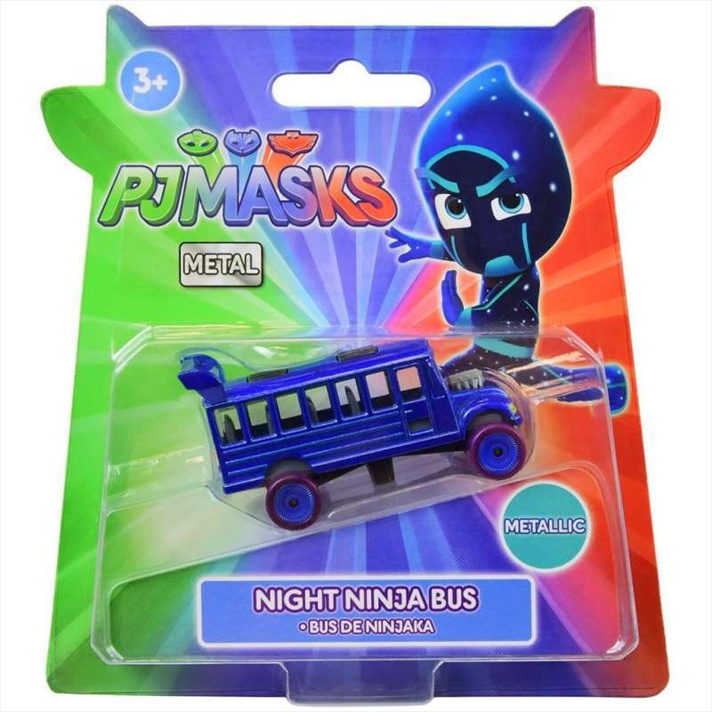 Jual Just Play 1416586 Night Ninja Bus Metallic PJ Masks Die Cast ...