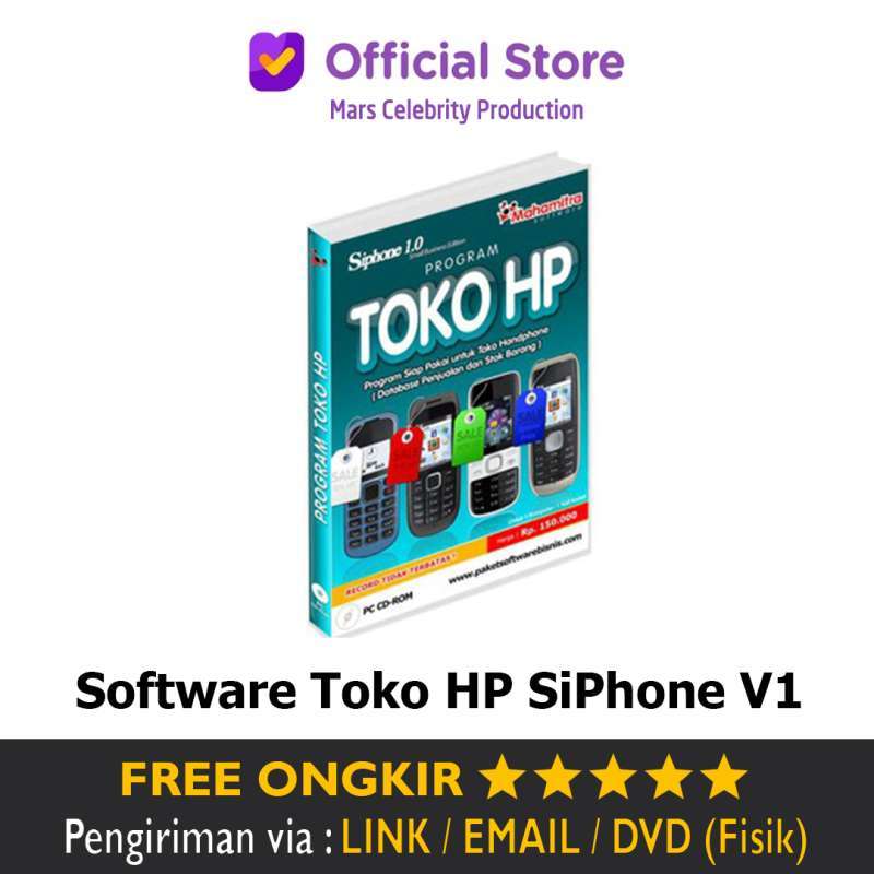 Promo Software Toko HP Siphone V1 - Siap Pakai untuk Counter Konter HP ...