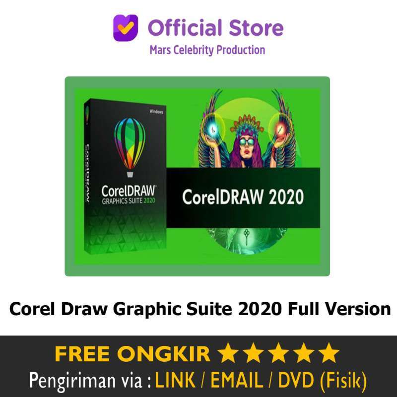 Jual Software Corel Draw Graphic Suite 2020 For Windows Full Version ...