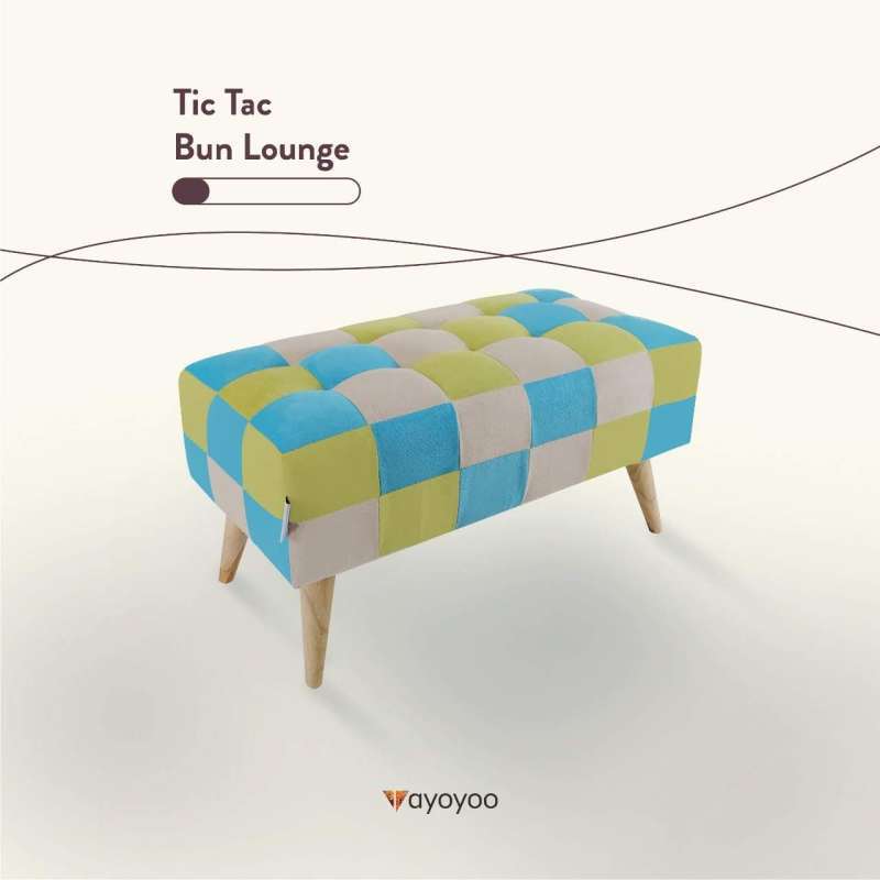 Jual Ayoyoo Tic Tac Bun Double Seat Bench Stool - Kursi di Seller AYOYOO Official Store ...