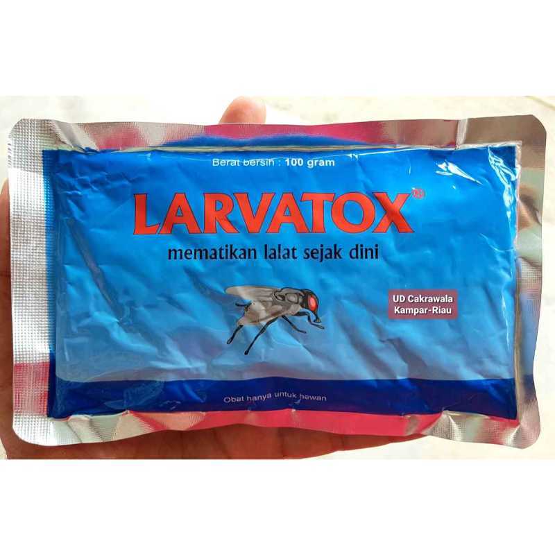 Jual Obat Lalat Larvatox 100 gram di Seller Fajar Prima PS - Simpang ...