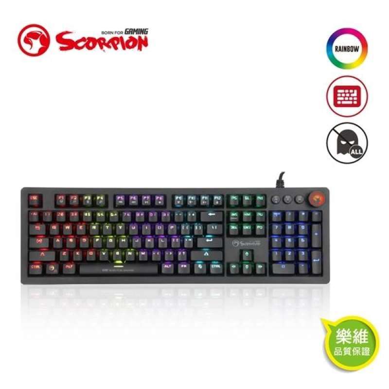 Jual (MARVO)[MARVO] European Magic Scorpion Red Axis Rainbow Mixed ...