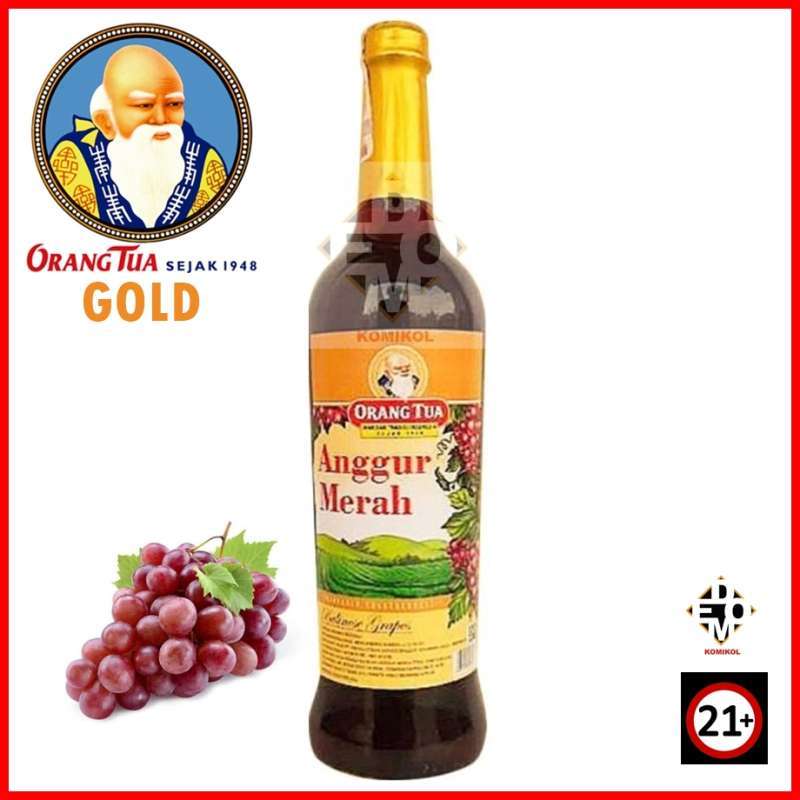 Jual Anggur Merah Orang Tua Gold Amer 620ml Di Seller Domekom - Duri ...