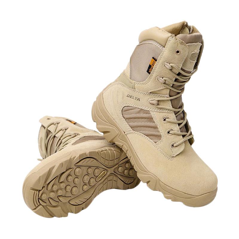 Jual Delta Cordura Combat Sepatu High Boots - Desert Army di Seller ...