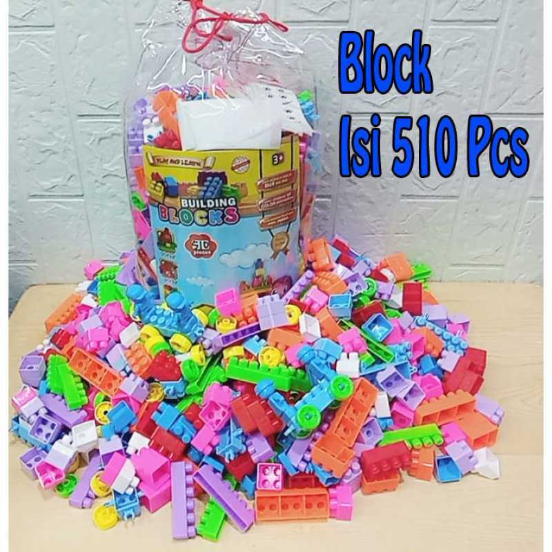 Promo Mainan Lego Anak Murah MERIAH - Block pip 510 Diskon 51% di ...