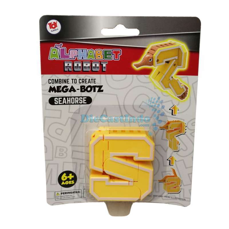 Promo Mainan Anak Toy Addict Alphabet Robot Mega-botz Huruf S Diskon 37 ...