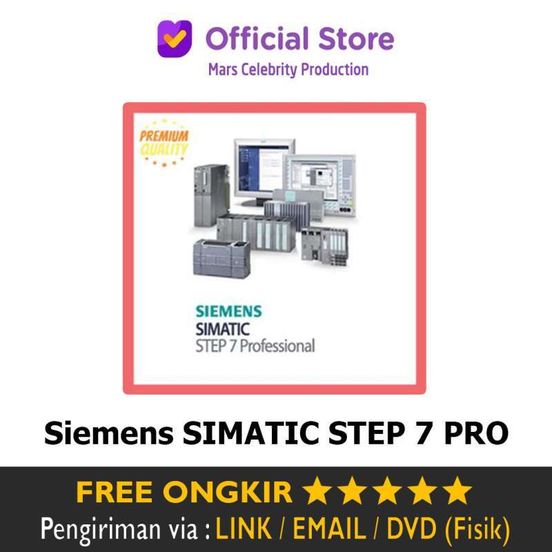 Jual Software Siemens SIMATIC STEP 7 PRO Plus Tools Professional Full ...