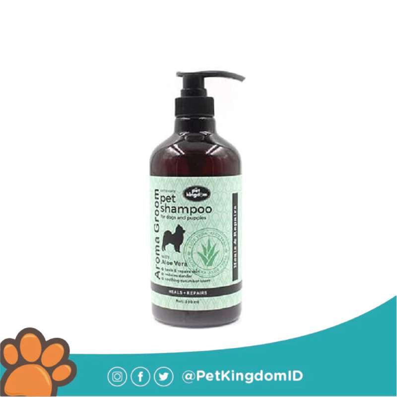 Jual SHAMPOO ANJING PET KINGDOM EXTRA CARE WITH ALOEVERA 800ML di ...