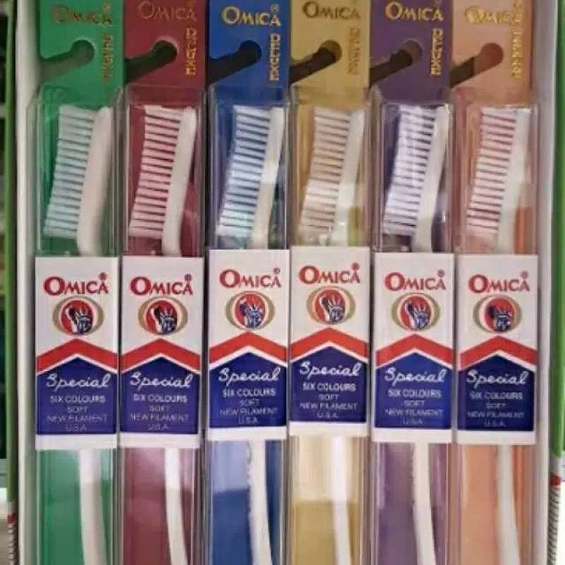 Jual Sikat Gigi Omica Original Jadul 1 Lusin - Pepsodent - Formula ...