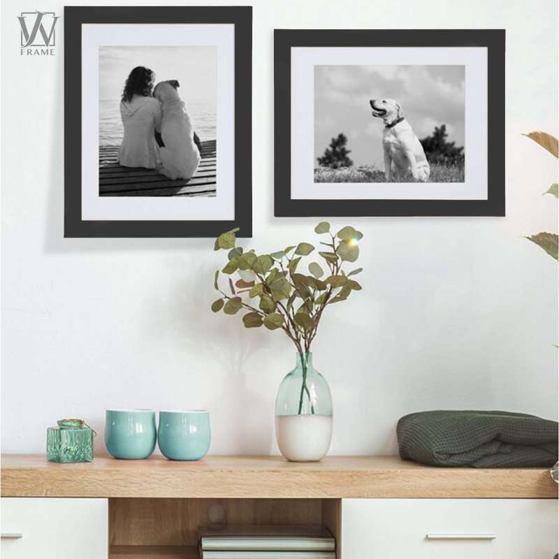 Bingkai Foto Warna Hitam Putih