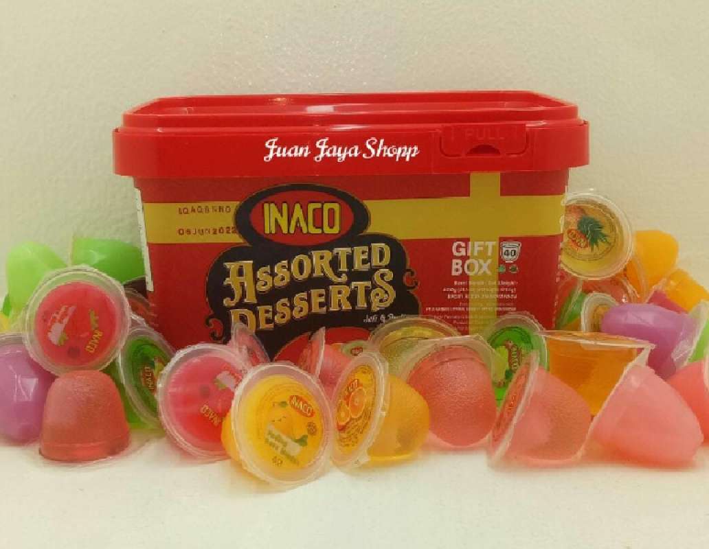 Jual Inaco Jelly & Puding Assorted Desserts Gift Box 600gr Di Seller ...