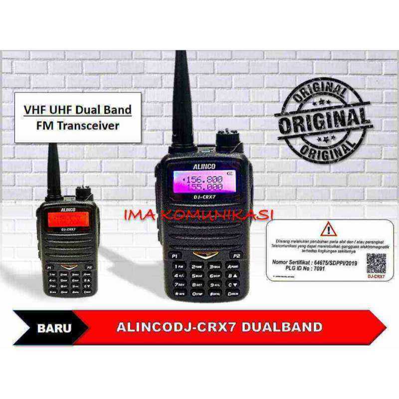 Jual Ht Alinco Dj-crx7 Dualbandvhf& Uhf Di Seller Ima Communication - Glodok, Kota Jakarta Barat ...